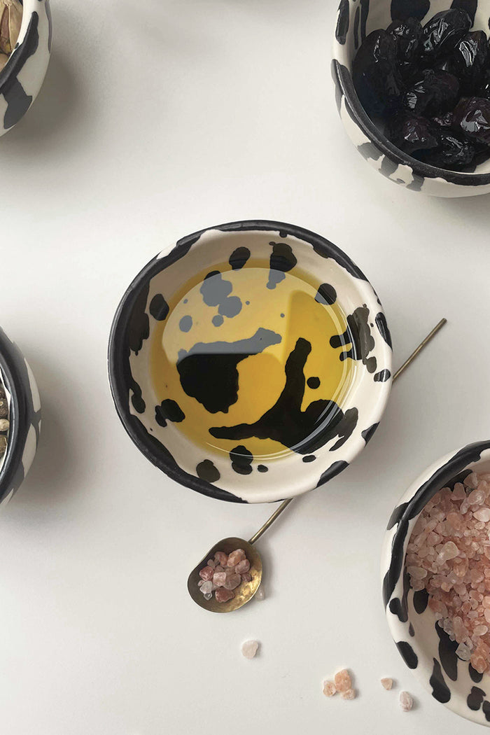 Rock Ceramic Dipping Bowls - Set of 4 - OWO Handmade Pottery